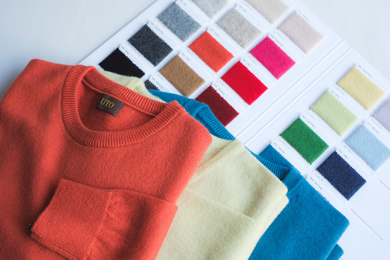 Custom-made Luxury Japanese Cashmere | Sustainable Knits | UTO Shop